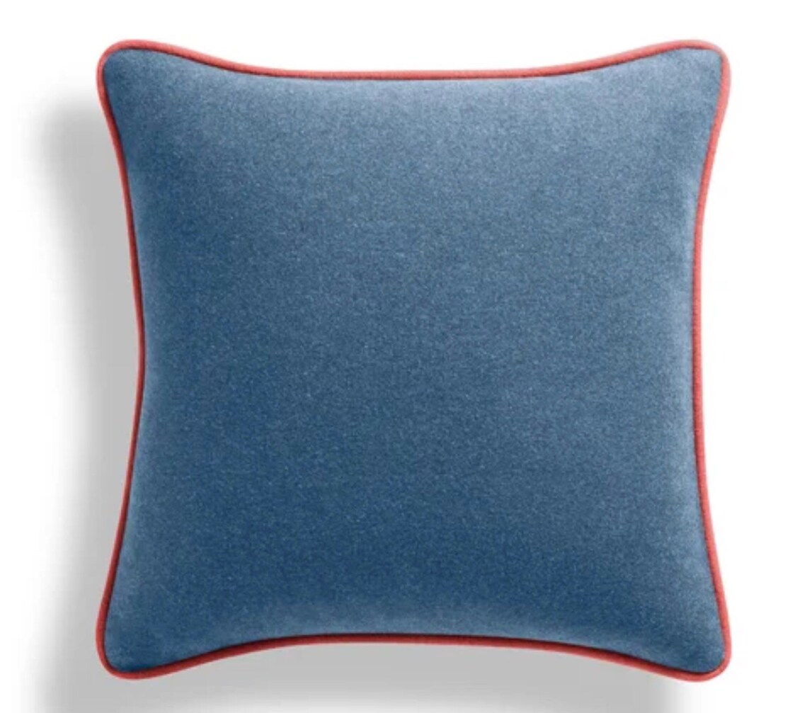 Self Welt or Contrasting Welt or Flange Added to Any Pillow - Pillow ...