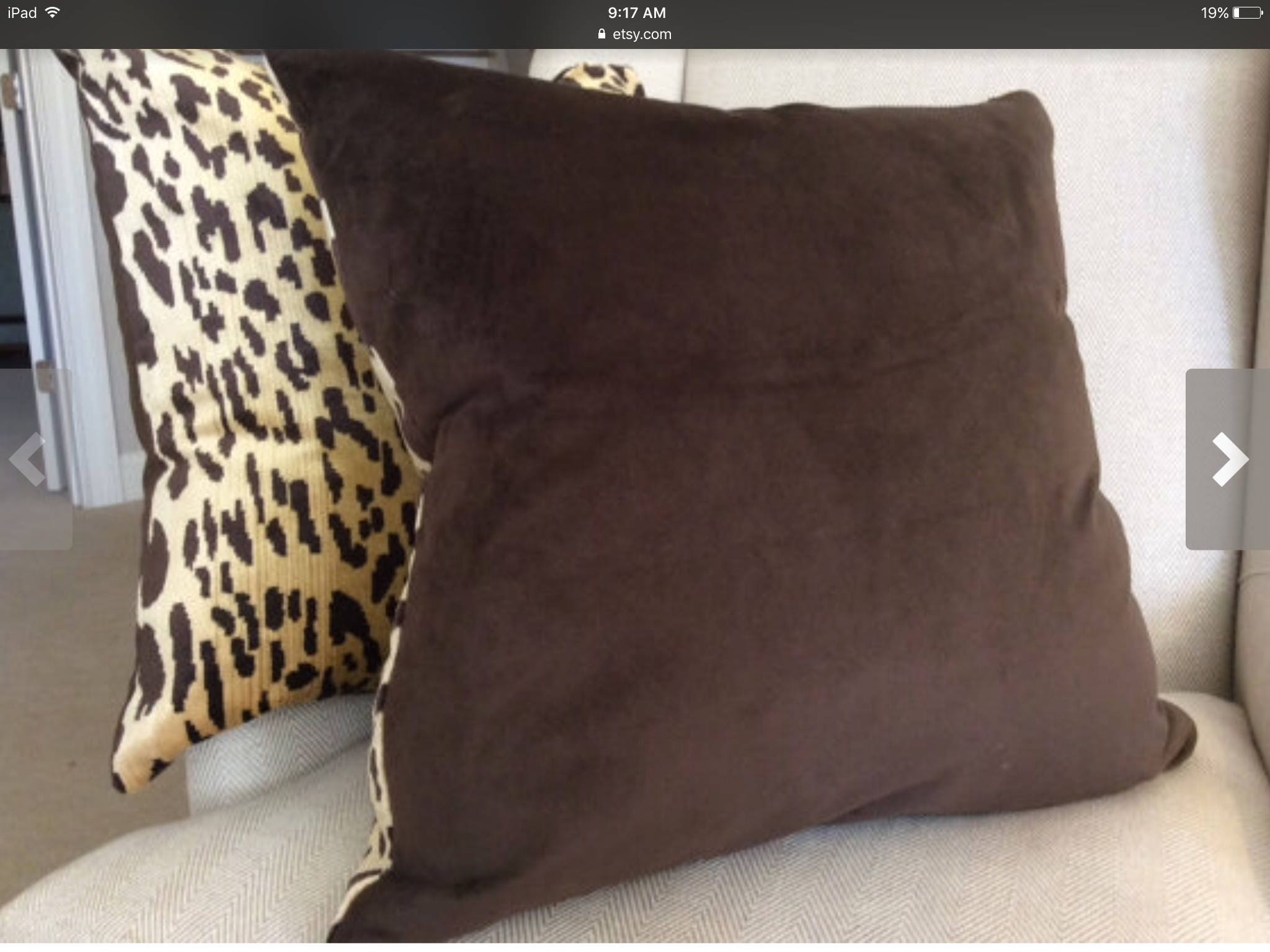 Scalamandre "leopardo" Silk Velvet Pillow Cover - Etsy