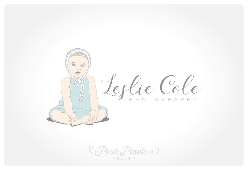 Baby Logo Newborn Logo Watermarks Photography Logo - Etsy