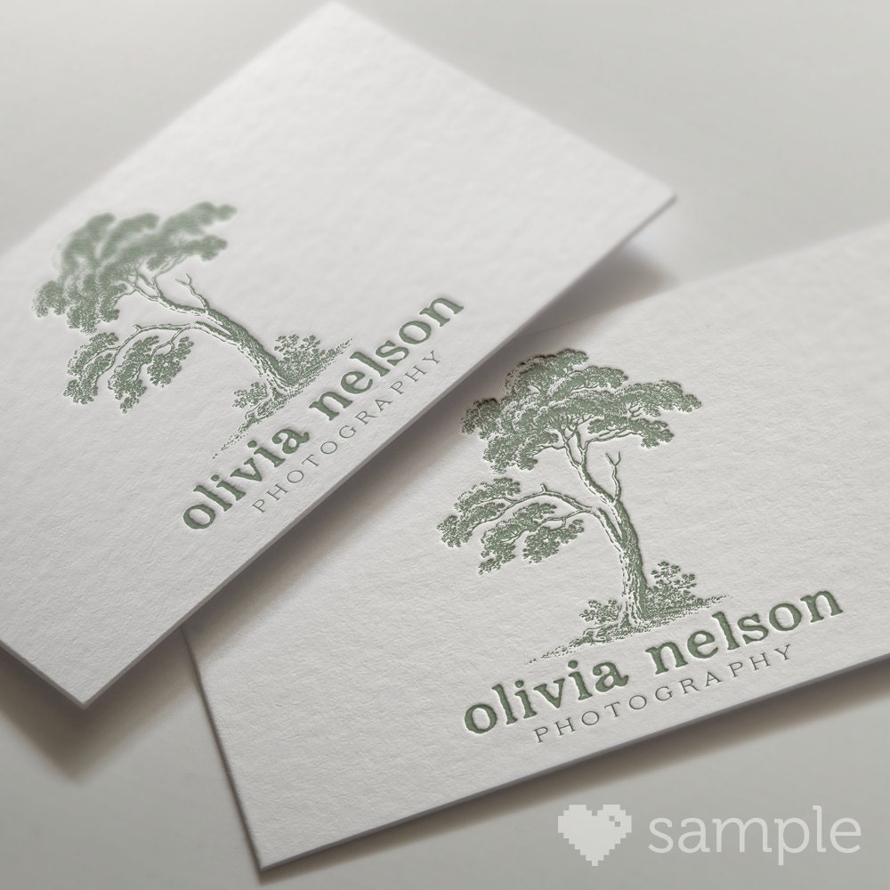 Tree Logo Photography Logo Watermarks Business Branding | Etsy