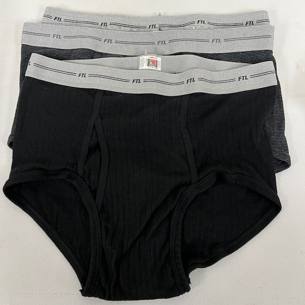 Fruit of the Loom White Ribbed Briefs - Etsy