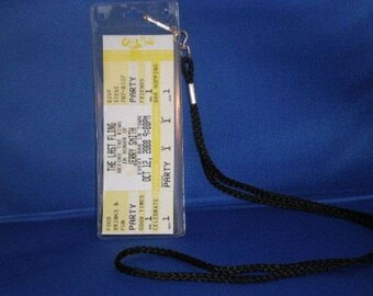 Concert ticket holder | Etsy