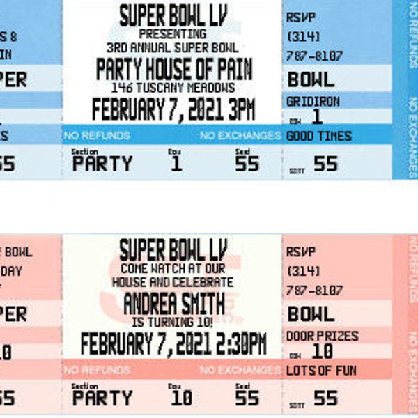 Super Bowl Party - Etsy