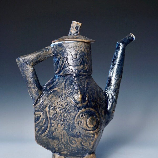 Unique Teapot - Etsy