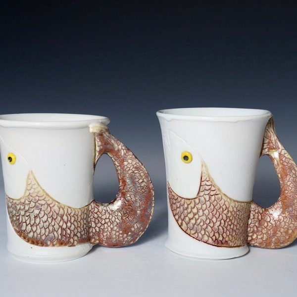 Pottery Fish - Etsy