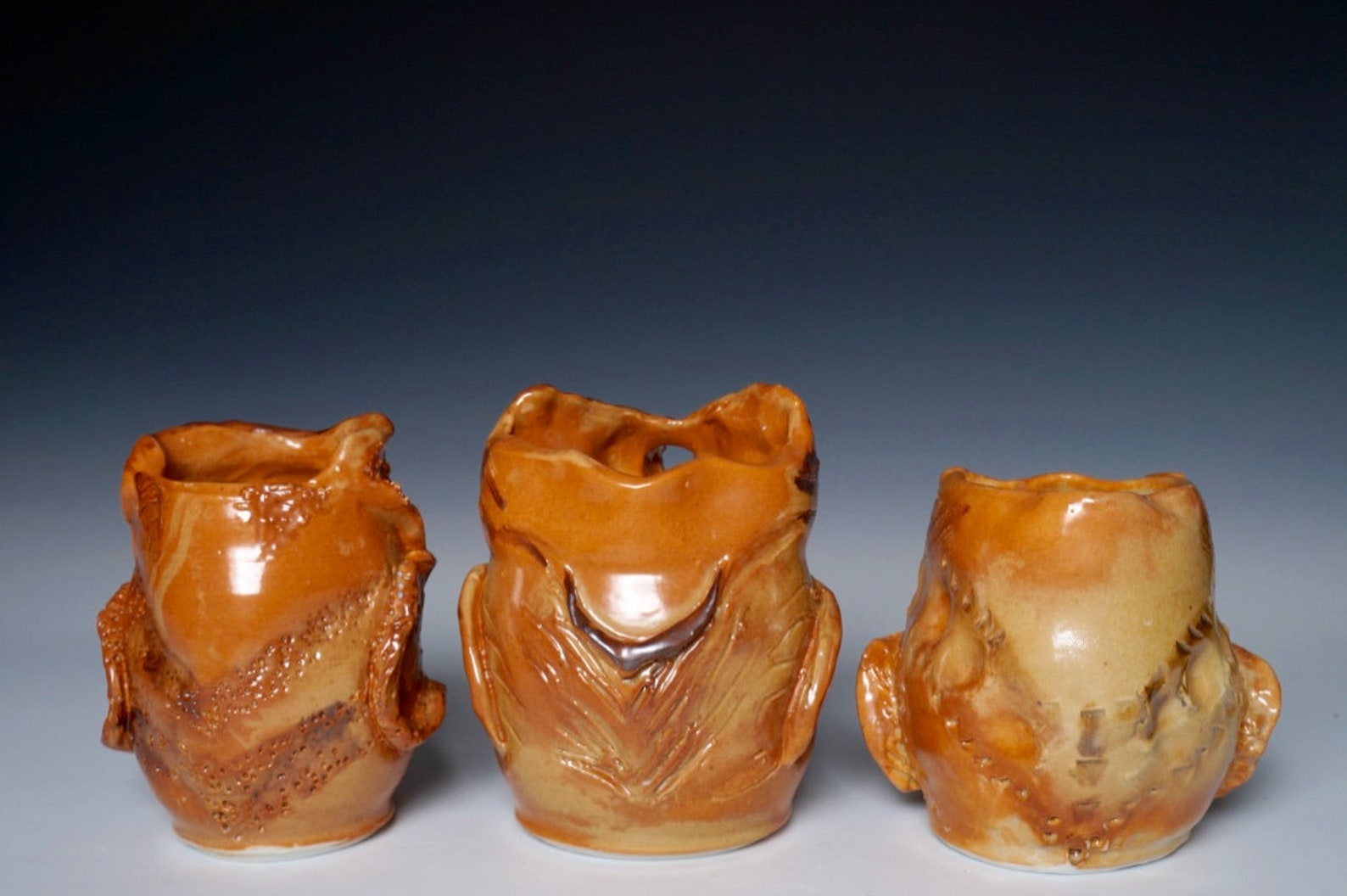 Porcelain Owl Pitcher, Handmade Ceramic Owl Pitcher, Owl Creamer, Owl ...