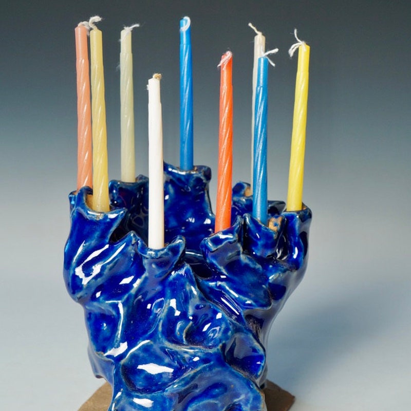 Ceramic Menorah - Etsy