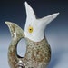 Ceramic Fish Pitcher, Handmade Pottery Fish, Unique Pitcher, Animal Art ...