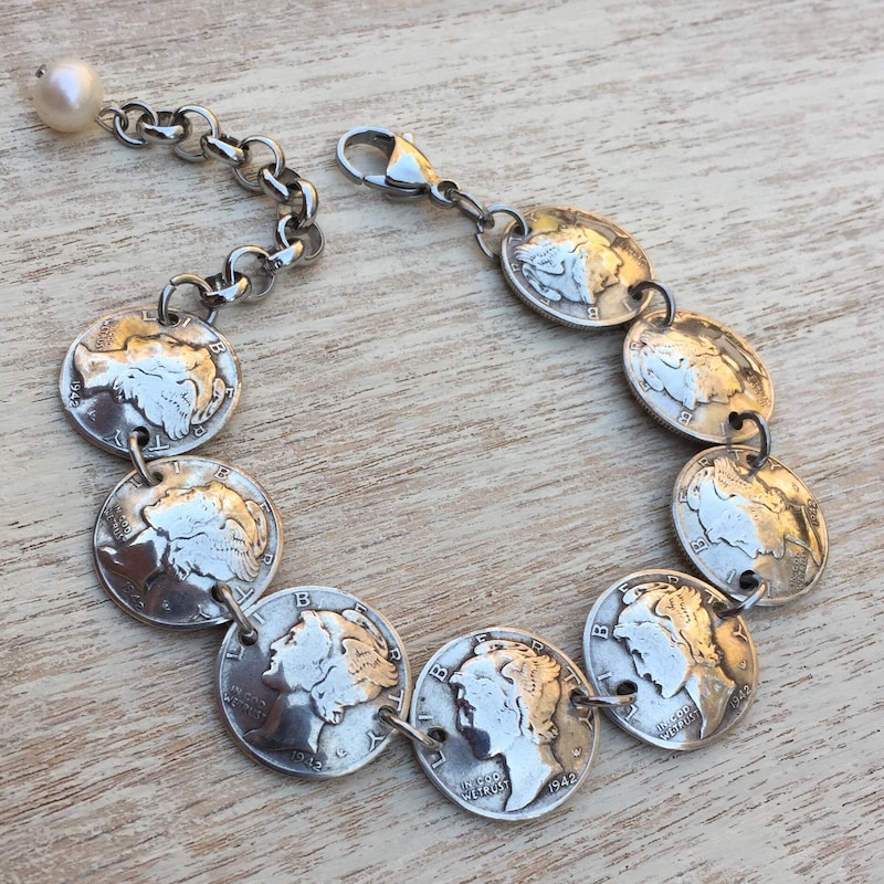 Dime Jewelry - Etsy