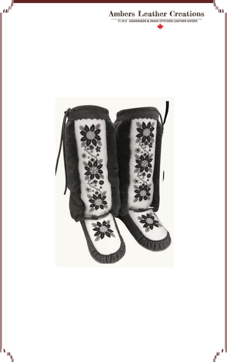 PDF Digital Storybook Mukluk Pattern Book (11 X 17 Paper) - Etsy