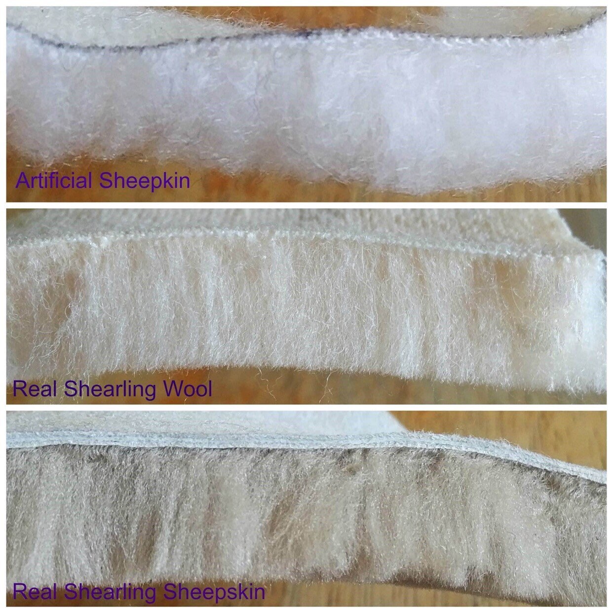 Wool Shearling 100% 3/4 Inch Thick - Etsy