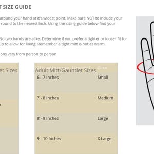 Digital PDF Gauntlet Pattern (7-8 Inches) - Etsy