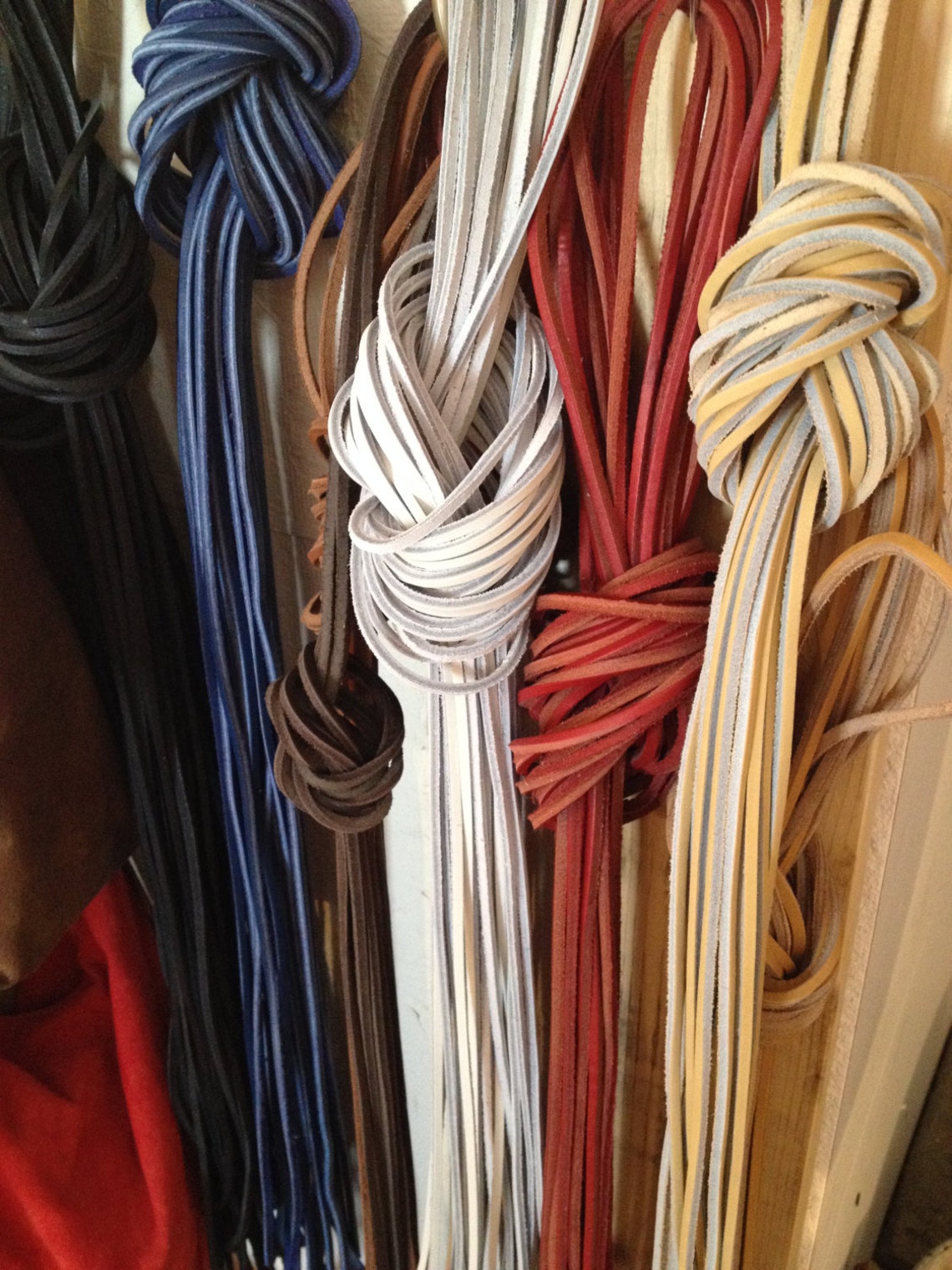 LEATHER LACES 72 X 1/8 Leather Shoe / Boot Laces - Etsy Canada