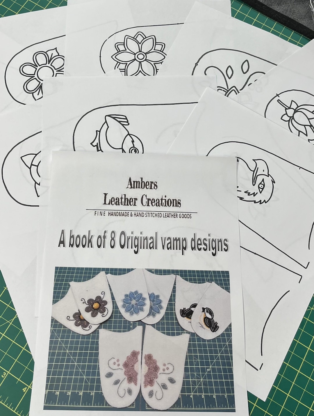 Digital PDF Beaded Vamp Pattern Book - Etsy