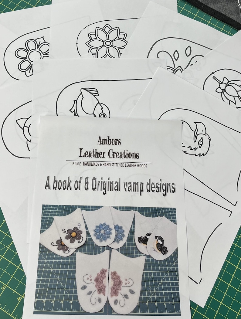 Digital PDF Beaded Vamp Pattern Book - Etsy Canada