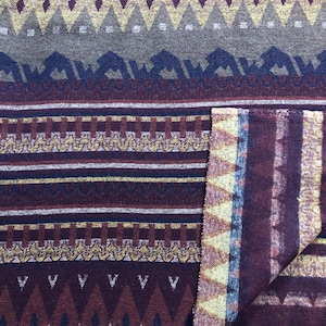 Southwestern Aztec Wool Blend Fabric - Etsy