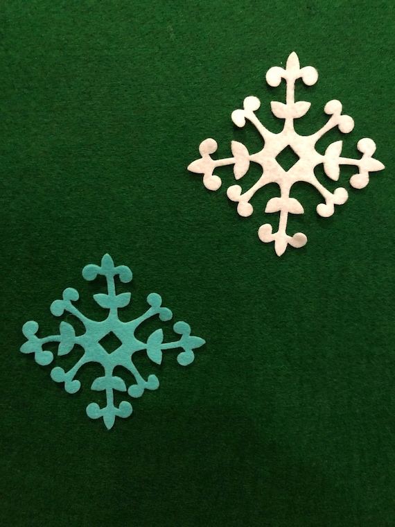 Felt Snowflakes | Etsy