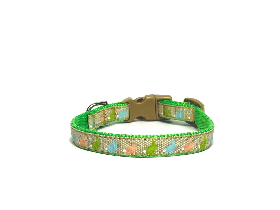 The 'cotton Tail' Collar, Easter Bunny Tails, XS Dog Easter Collar, Cat ...
