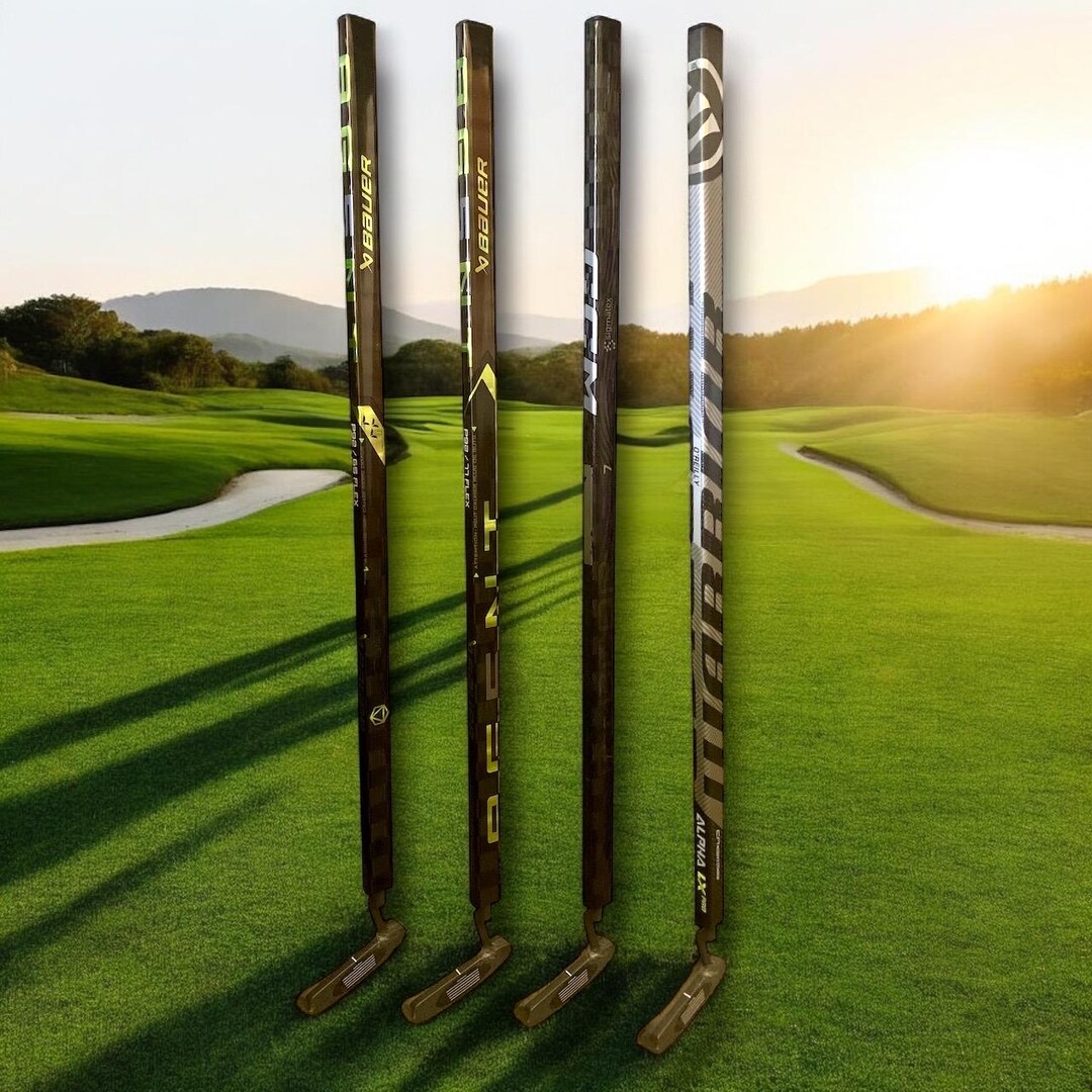 Hockey Stick Putter | Upcycled Hockey Sticks | New Putter Head | Adult ...