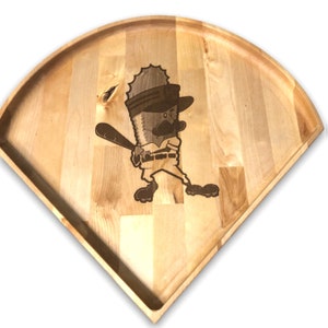 Baseball Diamond Serving Tray - for Father’s Day, Dad, Coaches Gift ...