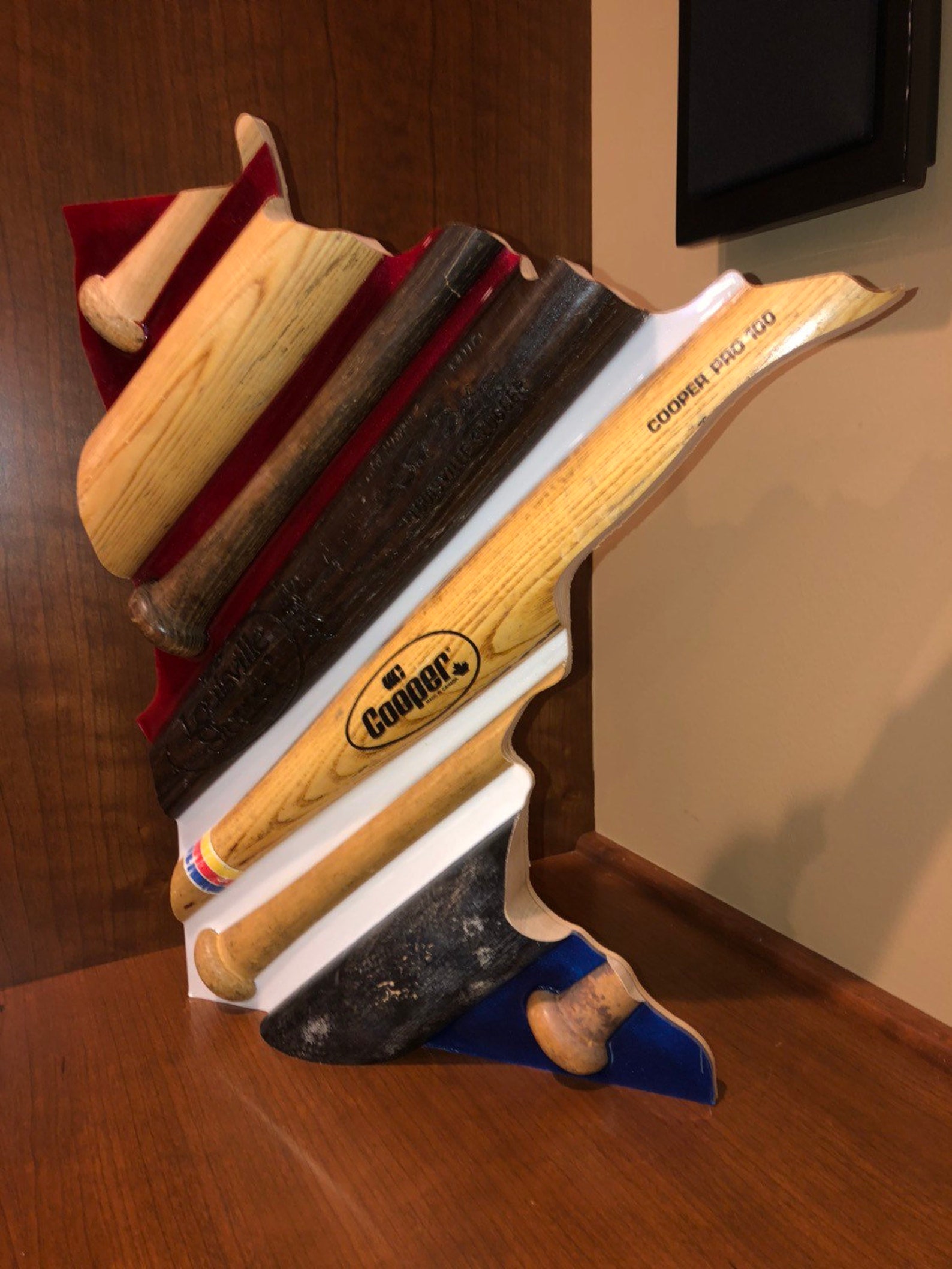 Minnesota Baseball Bat State Sign | Custom Resin/epoxy Colors, State ...