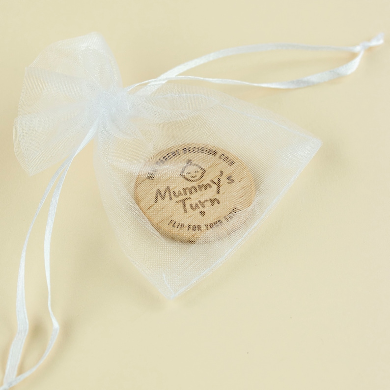 Fun New Parent Decision Flip Coin 37mm Wood Disc a Fun - Etsy UK