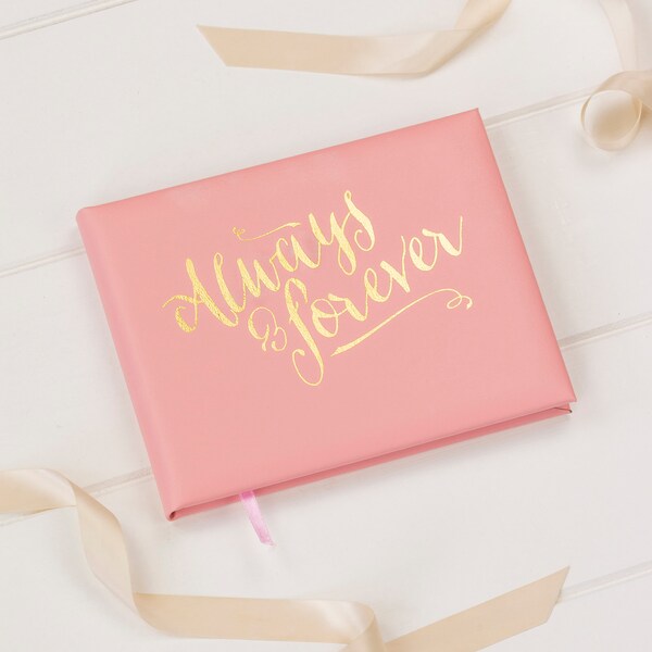 Pink Guest Book - Etsy