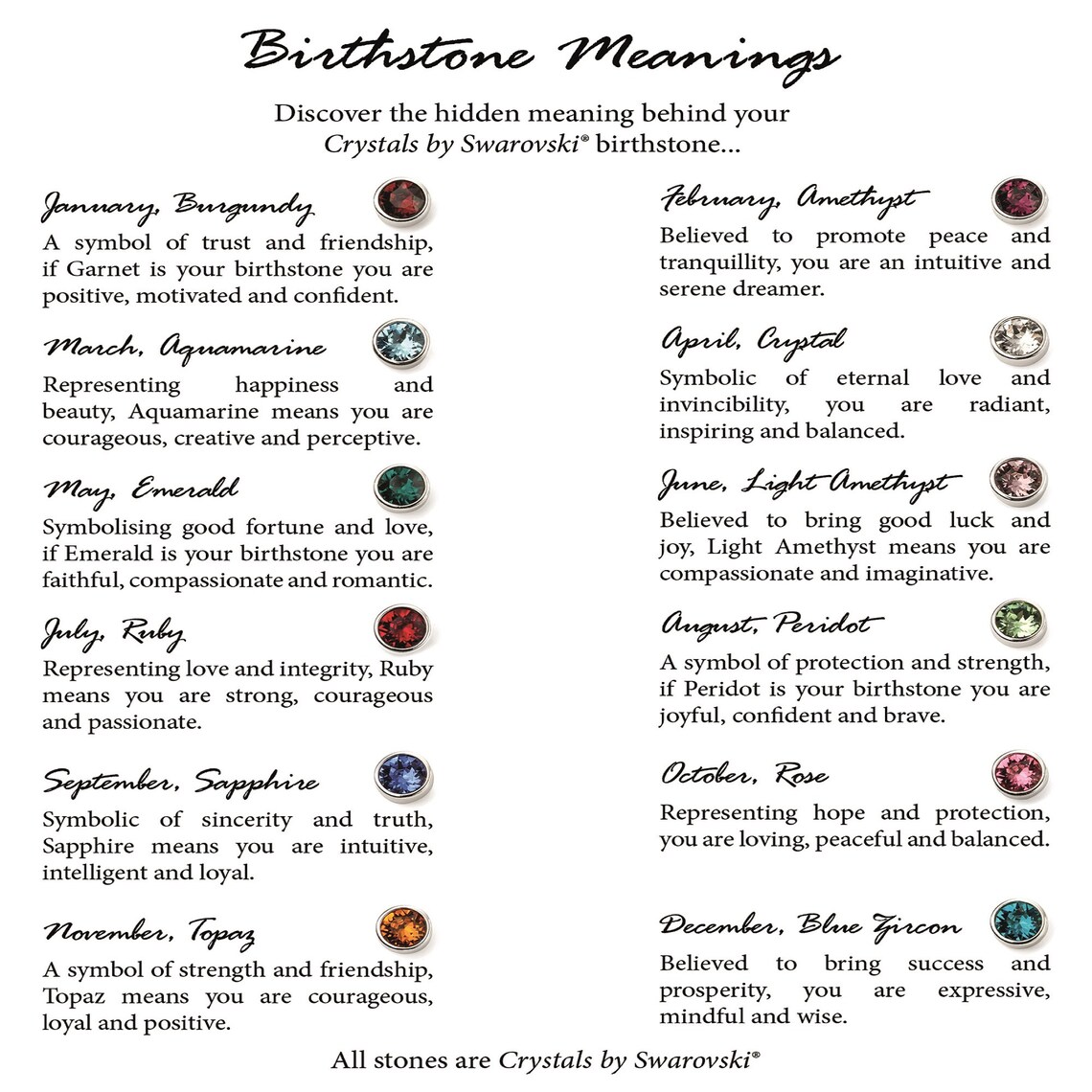 Personalized Baby Birthstone Bracelet | Sterling Silver, Christening ...