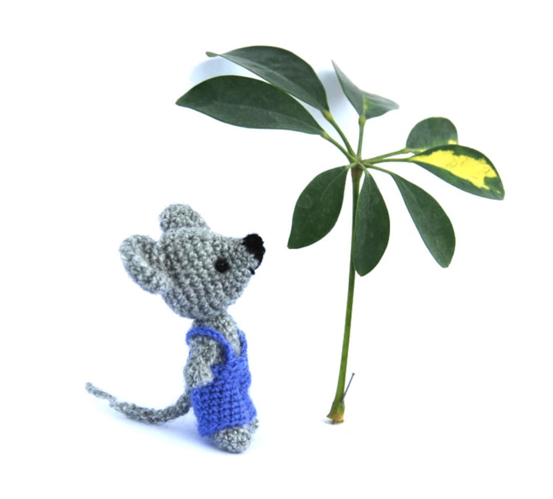 Miniature for Sale, Little Mouse Doll, Small Amigurumi, Crochet Mouse ...