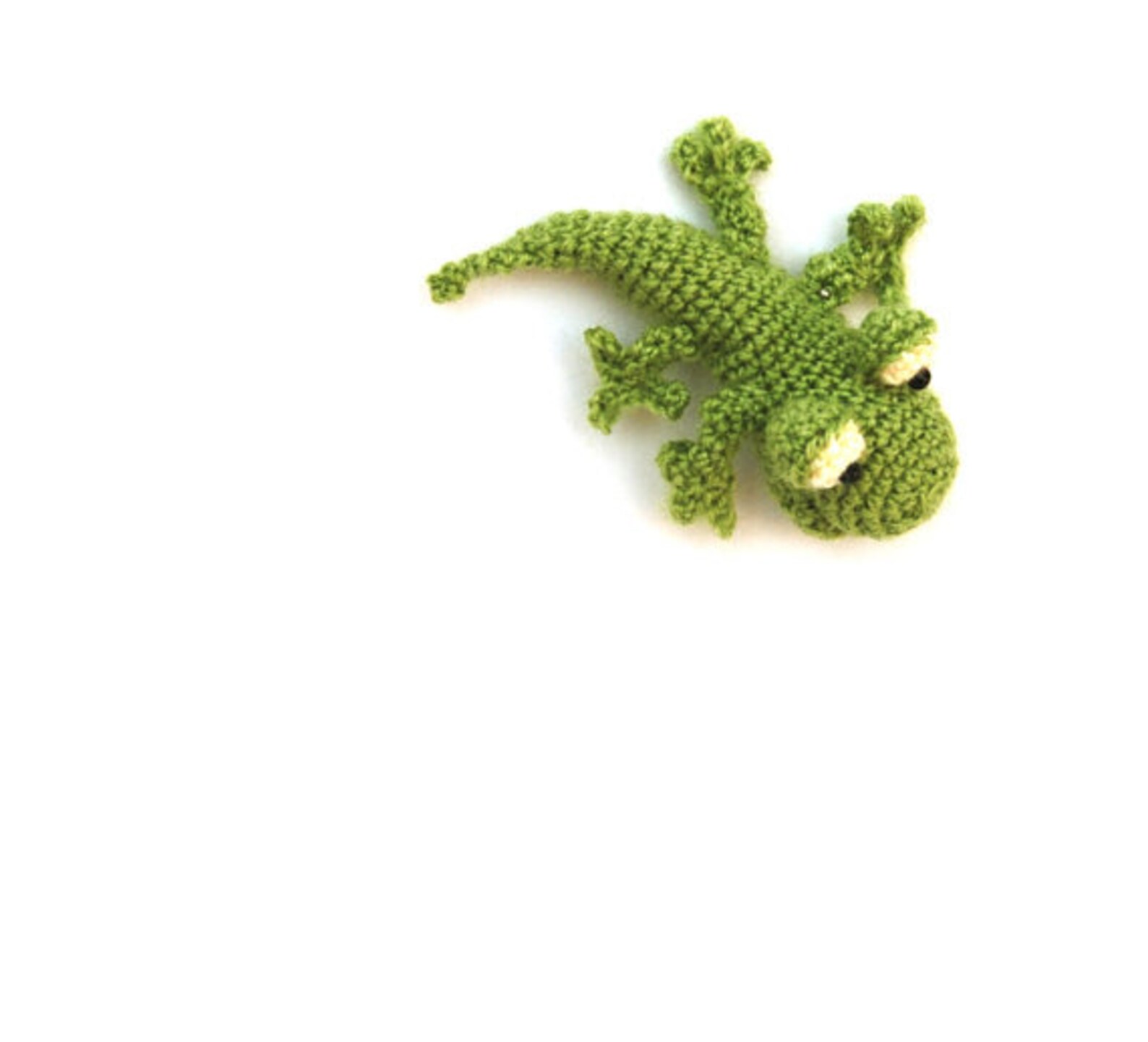 Crochet Toy, Miniature Lizard, Little Gecko, Crochet Lizard, Tiny ...