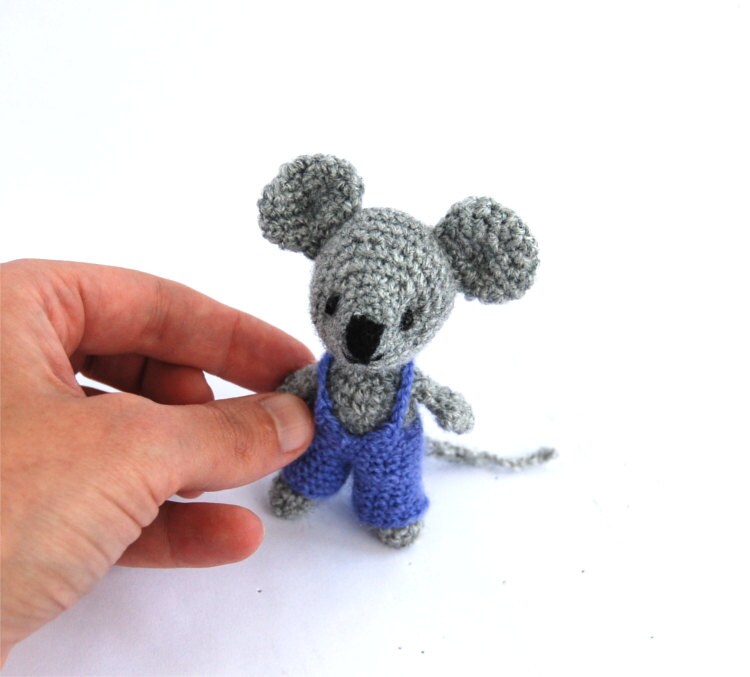 Miniature for Sale Little Mouse Doll Small Amigurumi - Etsy