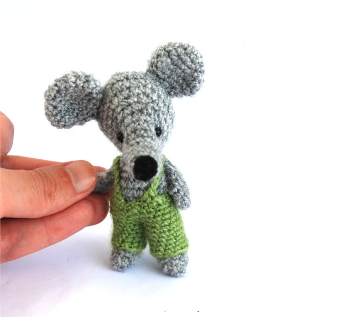 Tiny Rat Crochet Rat Amigurumi Rat Mouse Miniature Rat | Etsy