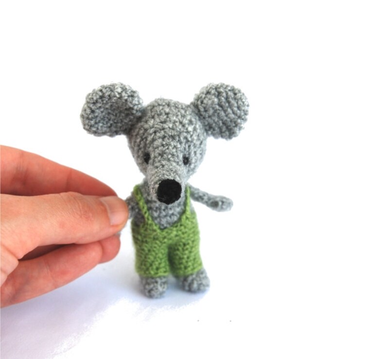 Tiny Rat Crochet Rat Amigurumi Rat Mouse Miniature Rat | Etsy