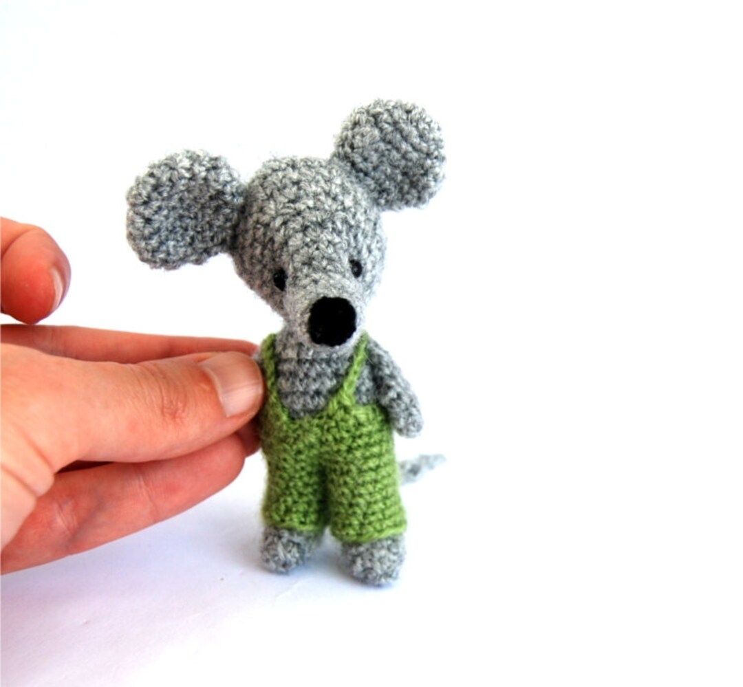 Tiny Rat, Crochet Rat, Amigurumi Rat Mouse, Miniature Rat, Tiny Lovely ...