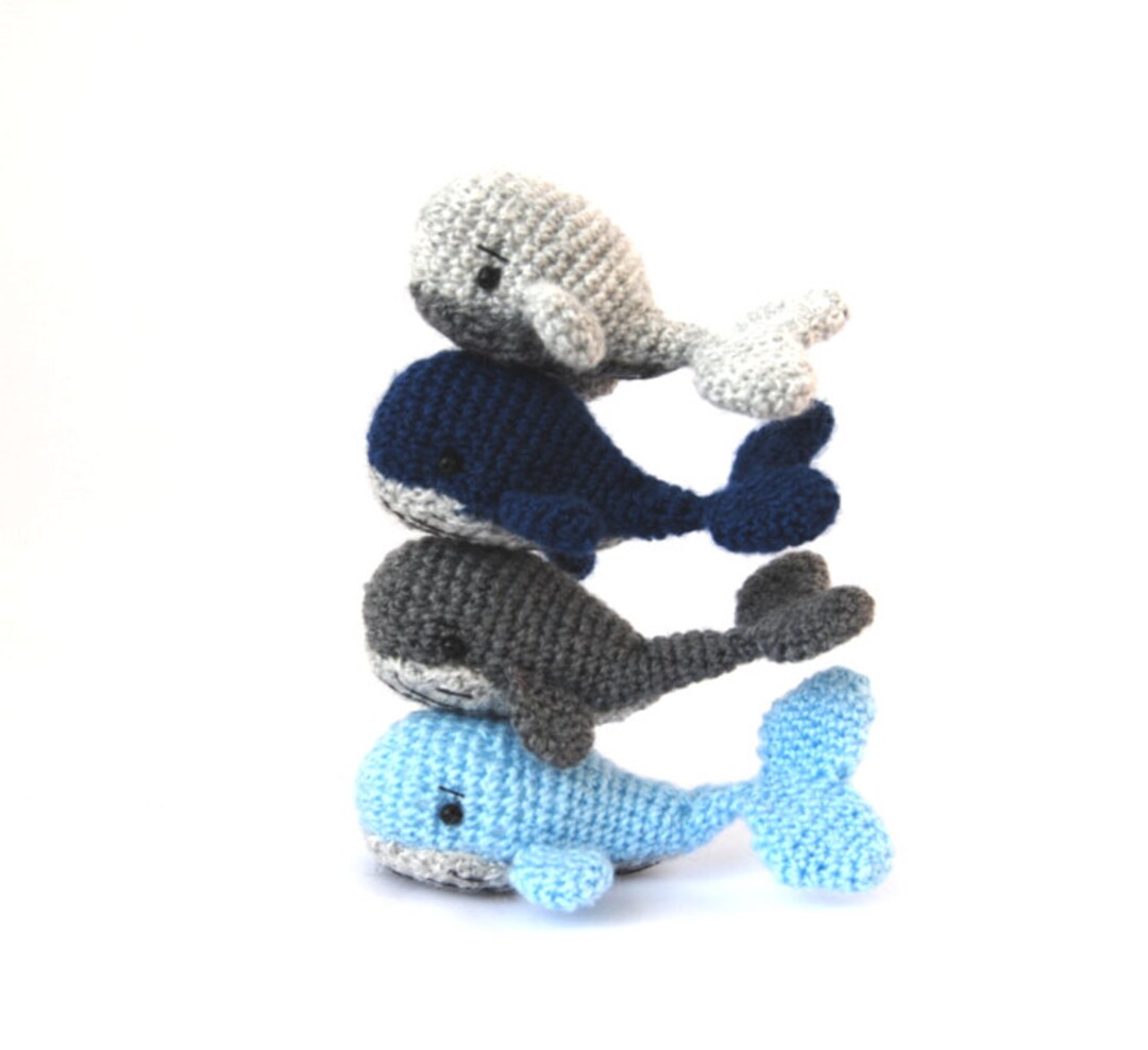 Tiny WHALE Soft Figurine, NAUTICAL Room Decor, Soft Toy for Boys ...