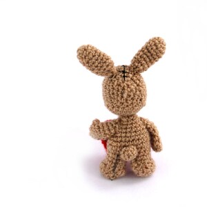 SOME BUNNY LOVES You, Bunny Plush With Crochet Heart, Gift From Husband ...