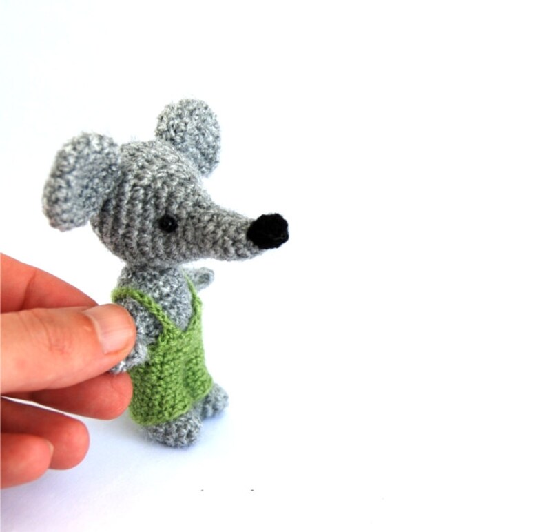 Tiny Rat Crochet Rat Amigurumi Rat Mouse Miniature Rat - Etsy