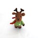 Mini Stuffed Reindeer, Tiny Animal Doll, Christmas Gift, Brown Tiny ...