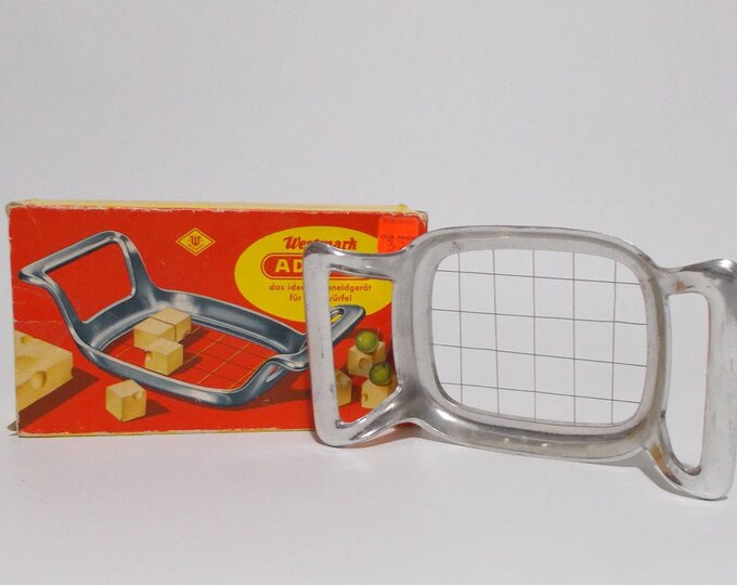 Westmark Advino Cheese Cube Cutter Slicer Wire Grid Handles Kitchen ...