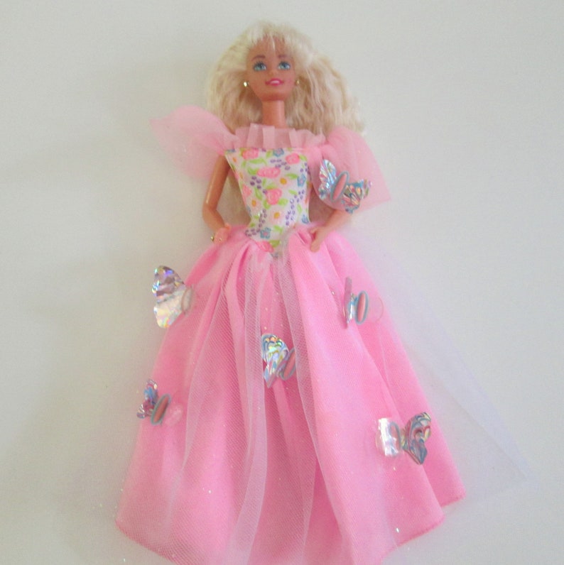 Butterfly Princess Barbie Doll Blonde Barbie Original Gown - Etsy