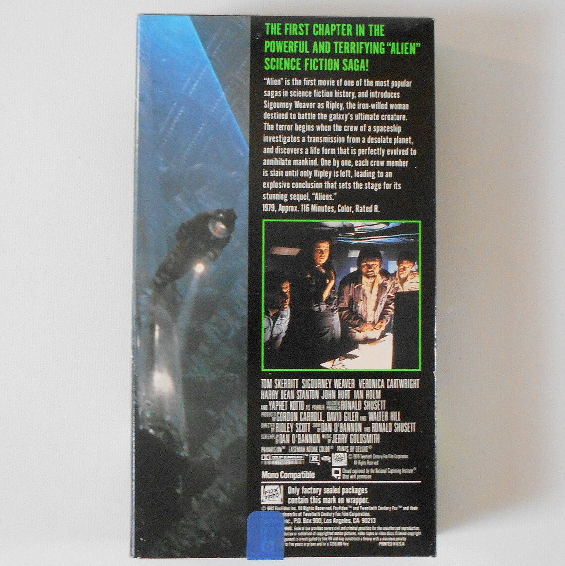 Alien Movie Trilogy VHS Set 3 Tapes Slipcase Cover Fox Video | Etsy