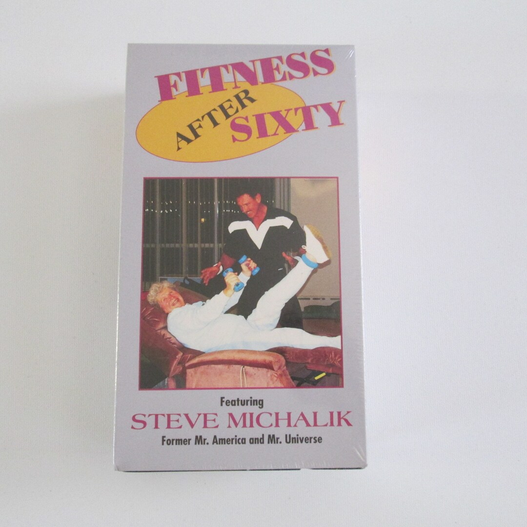 Fitness After Sixty 2 VHS Tape Set Steve Michalik Exercise Instructor ...