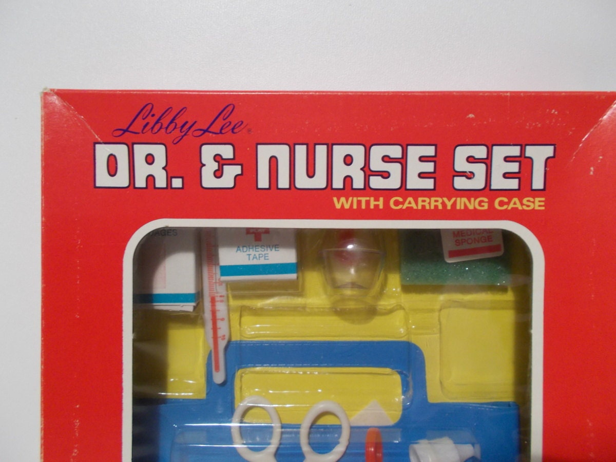 Doctor & Nurse Pretend Play Set Libby Lee Toy Set Medical - Etsy