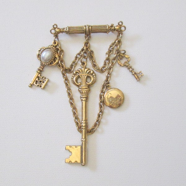 Chatelaine Pin - Etsy