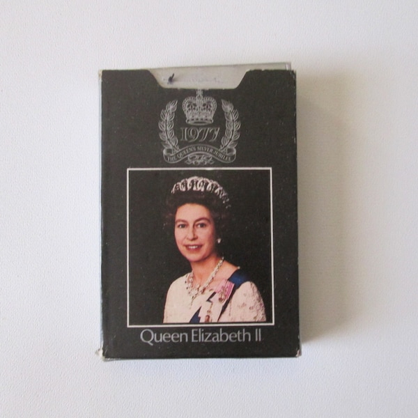 Queen Elizabeth Playing Cards - Etsy