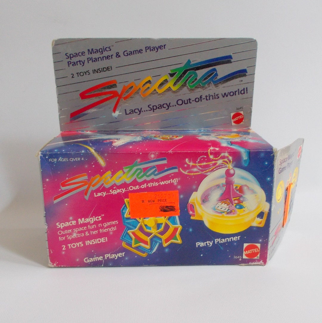 Spectra Barbie Doll Space Magics Wind up Toys Set Party Planner Game ...