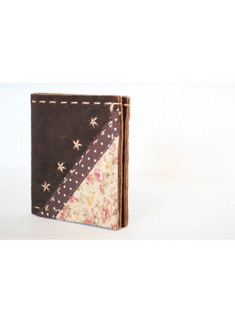 Brown Suede Wallet - Etsy