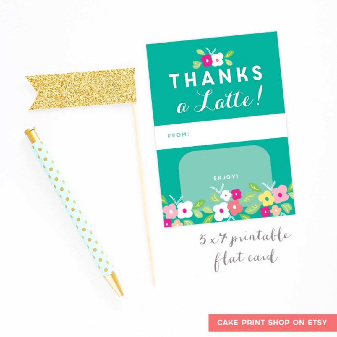 Teacher Appreciation Printable Mother's Day Coffee Gift | Etsy