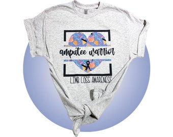 Limb Loss Awareness Shirt,limb Difference Support Shirt,limb Loss ...