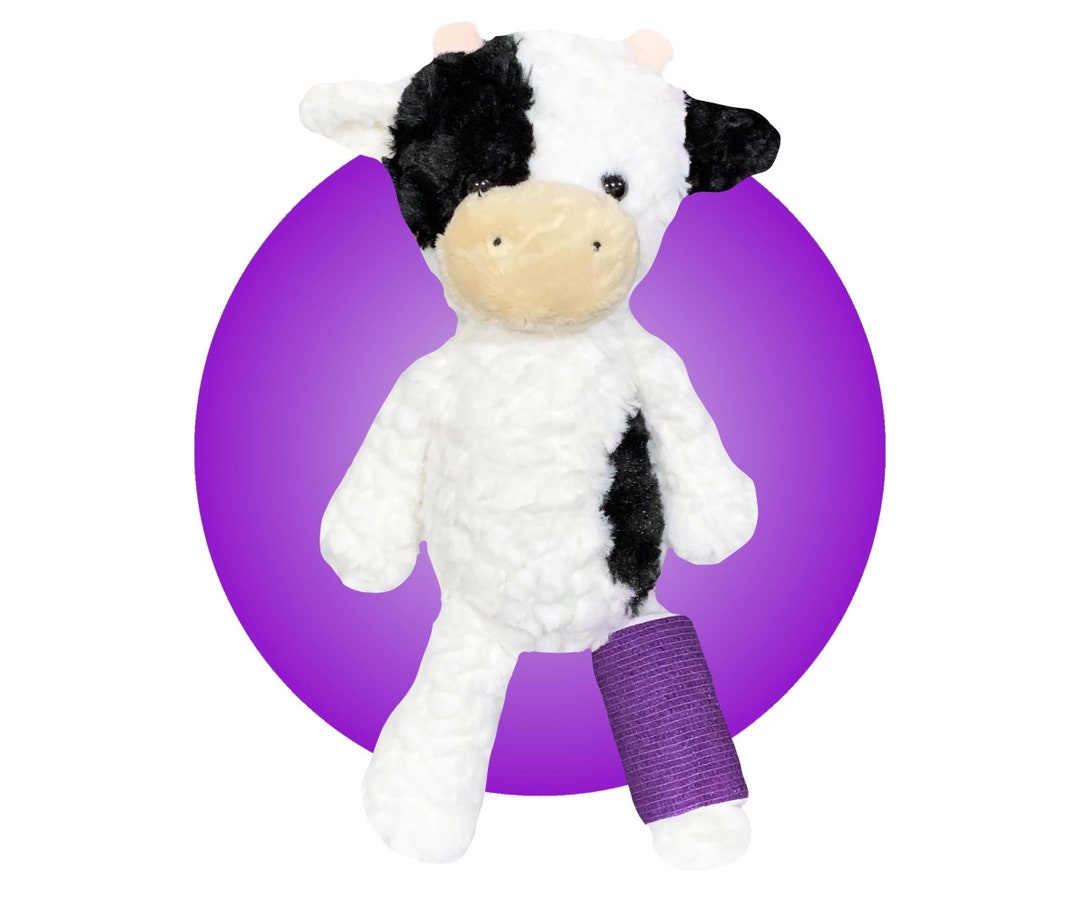 Broken Arm Gift for Kids Stuffed Animal With Cast Broken Leg Gift Get ...